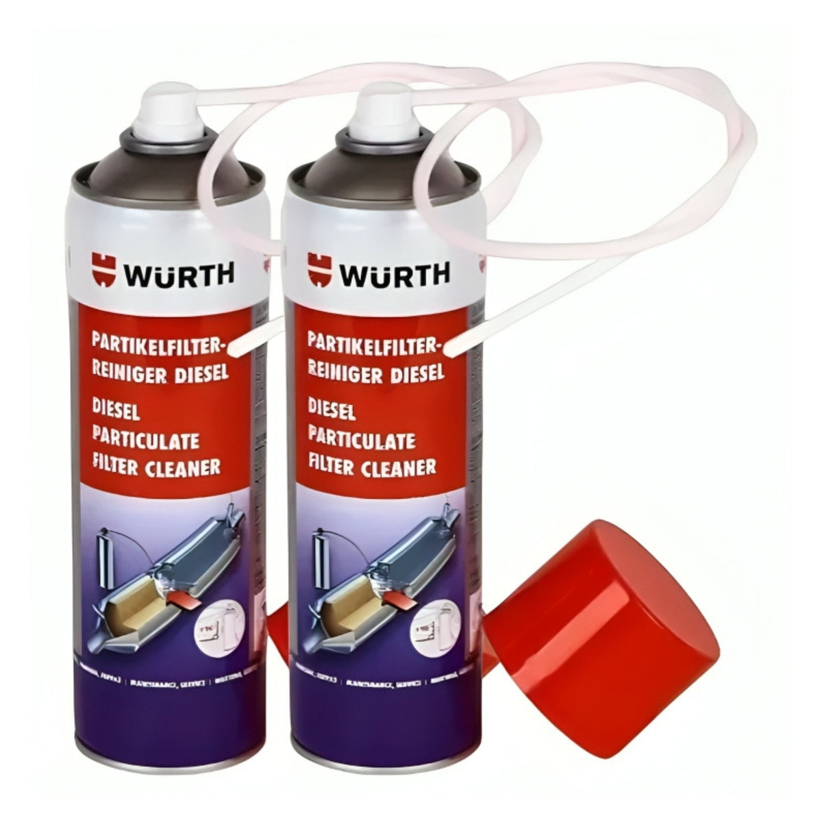 Limpiador Filtro Partículas Diesel Dpf Wurth / 400 Ml. X2 — Telotenemos