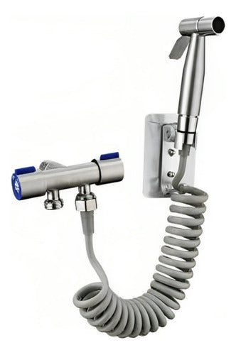 Ducha Bidet Árabe Kit Completo Inodoro Acero Inoxidable — Telotenemos